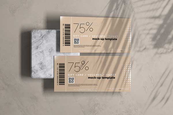 21+ Ticket Mockup Templates | Free PSD Mockups