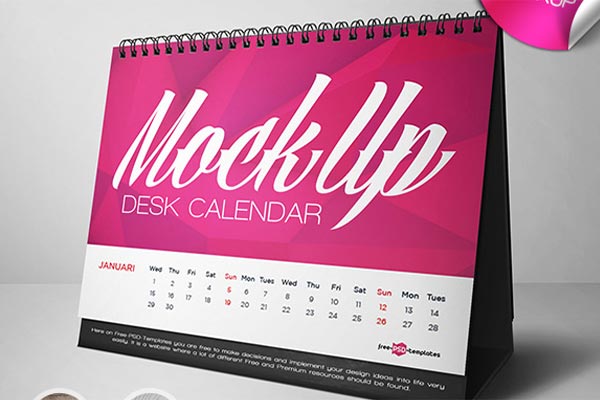 Best Calendar Mockups | Free & Premium Downloads