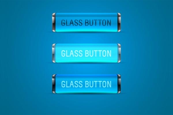 Glass Buttons | Free & Premium PSD | EPS | Vector Formats