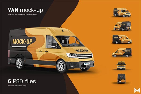 Vehicle Mockups | Free & Premium Photoshop Format Downloads