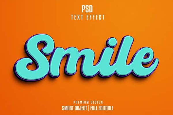 20+ Glossy 3D Text Effects - Free & Premium PSD, Ai, Vector ...