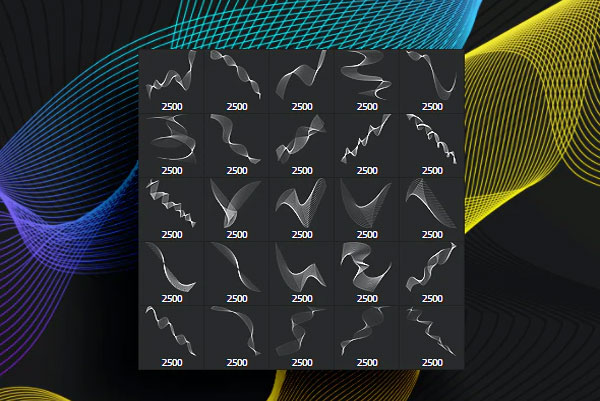 Waves Photoshop Brushes - Free & Premium Brushes Download