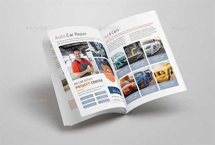 Car Brochure Templates | Free PSD, Ai, Word, InDesign Formats