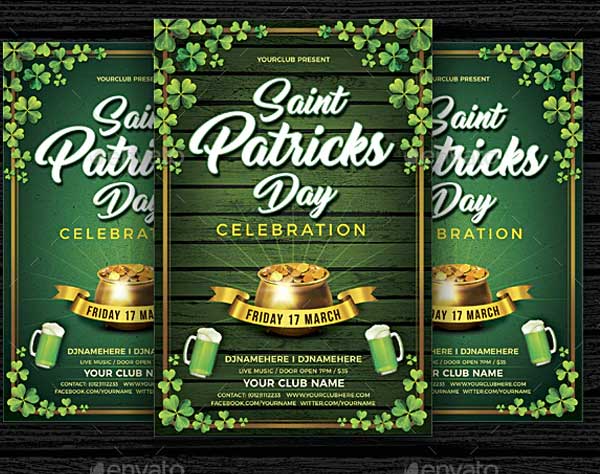 Editable St Patricks Day Flyer Templates - 30+ Free & Premium Downloads