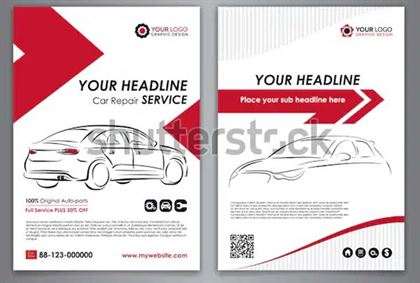 Car Brochure Templates | Free PSD, Ai, Word, InDesign Formats