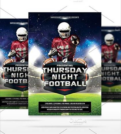 Best Football Flyer Templates | 31+PSD, AI, EPS, InDesign | Free ...