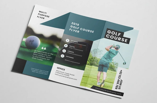 Golf Brochure Templates | 32+ Free & Premium PSD, Ai, Vector, EPS ...