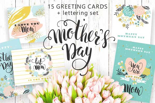 Mothers Day Card Templates | 27+ Free & Premium Templates