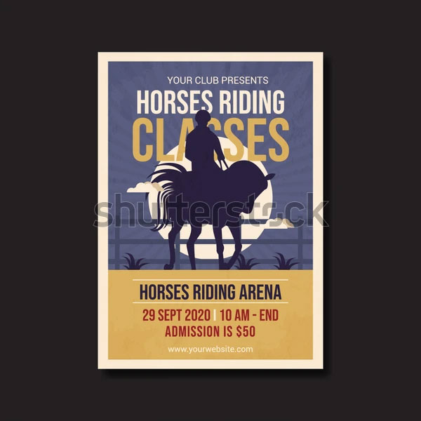 Horse Racing Flyer Templates | Free & Premium PSD, Word, InDesign, Ai ...