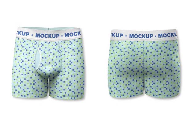 Realistic Boxer Mockups - Editable Free PSD, Ai, Vector, Formats