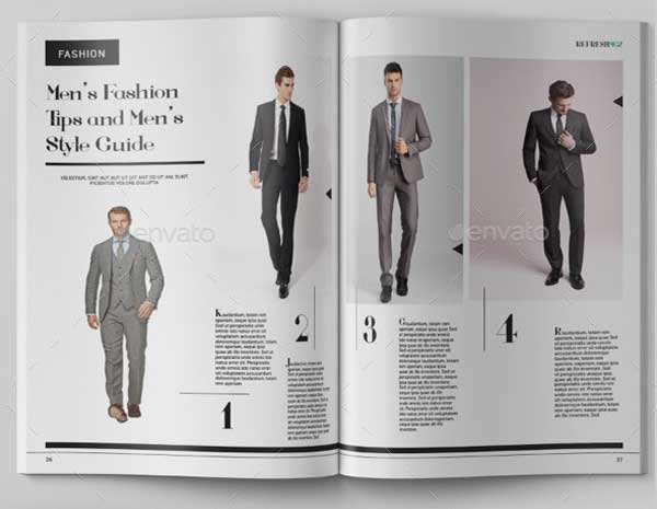 19+ Luxury Men's Fashion Magazine Templates - Free Downloads