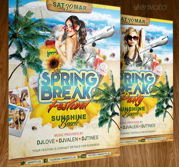 28+ Spring Break Flyer Templates - Free & Premium Downloads