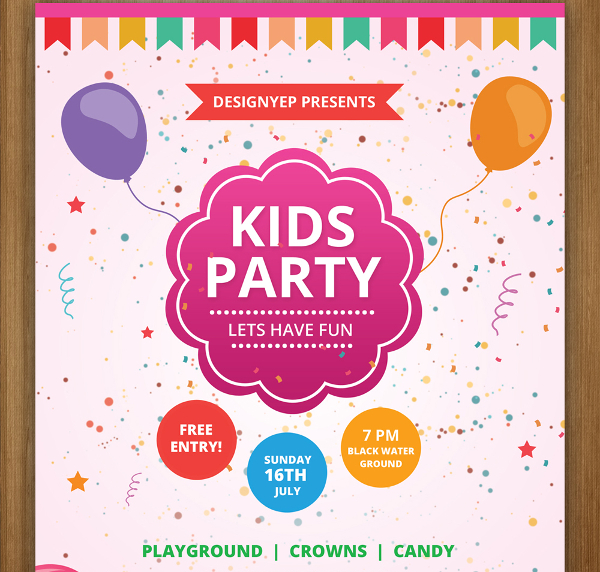 Kids Flyers | Free & Premium PSD, Ai, Word, InDesign Formats
