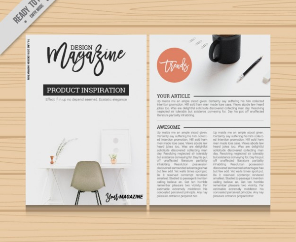 21 Business Magazine Templates Free Premium Magazine Templates
