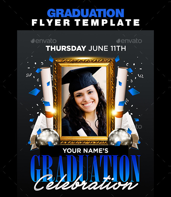 18 Graduation Flyer Templates Free Premium Downloads