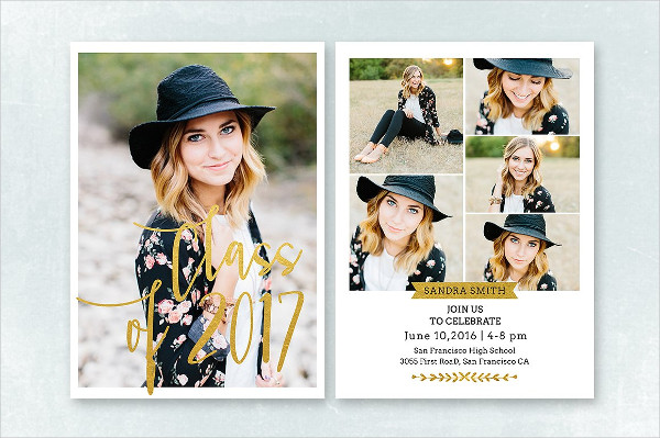 23+ Graduation Announcement Card Templates | Free & Premium Downloads