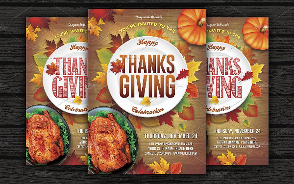 25+ Thanks Giving Flyer Templates - Free Premium PSD EPS Downloads