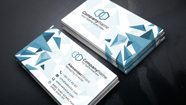 19+ Triangle Business Cards - Free & Premium, PSD, PNG, AI, Downloads