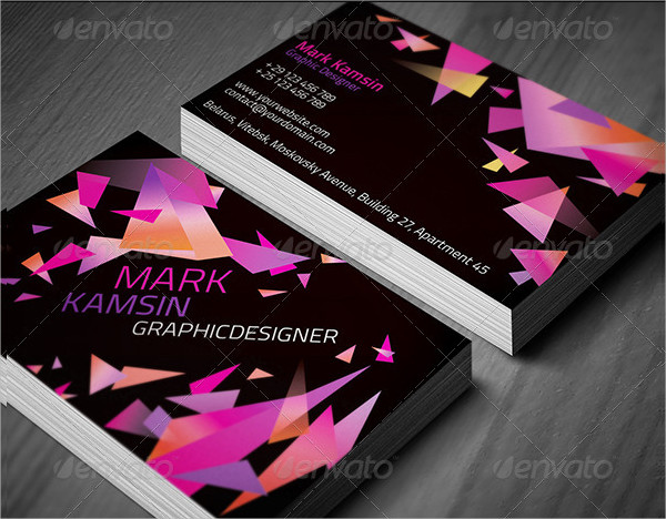 19+ Triangle Business Cards - Free & Premium, PSD, PNG, AI, Downloads