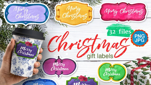 38+ Best Christmas Label Templates - Free PSD Vector PNG Downloads