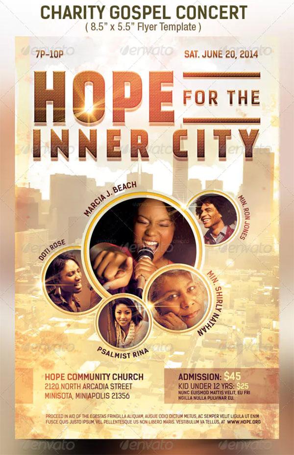 65 Concert Flyer Templates Free PSD Ai Word InDesign Formats