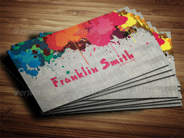 Artist Business Card Templates Free Premium PSD Vector PNG 
