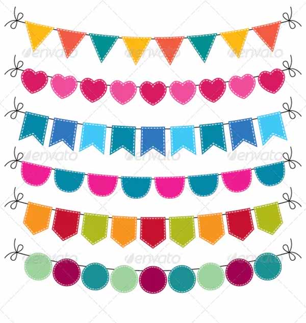 56+ Bunting Banner Designs - Free PSD Vector Ai Downloads