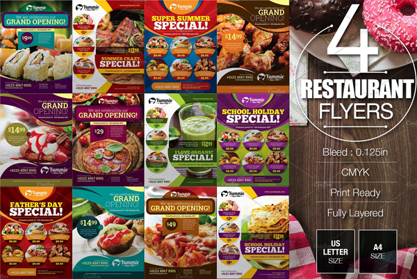67 Best Food Flyer Templates Free Premium PSD Vector EPS 