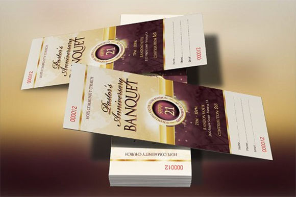 37+ Banquet Ticket Templates - Free PSD PDF MS Word PNG Downloads