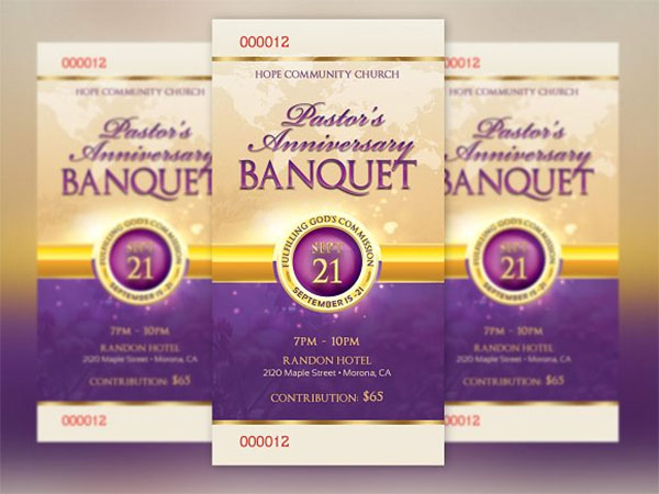 37 Banquet Ticket Templates Free PSD PDF MS Word PNG Downloads
