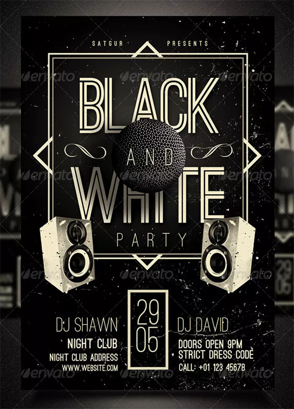 53 White Party Flyer Templates Free PSD Vector PNG PDF Downloads