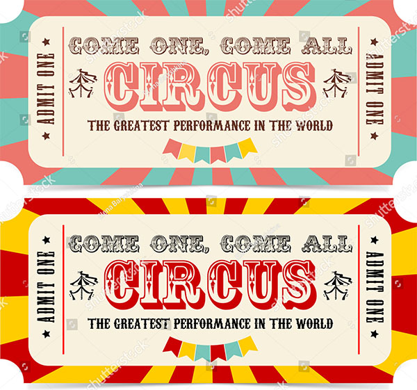 Free Printable Circus Ticket Template Nisma Info