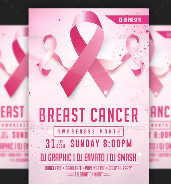28 Cancer Awareness Flyer Templates Free PSD Ai Word InDesign
