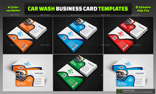 40 Car Wash Business Card Templates Free Premium Downloads