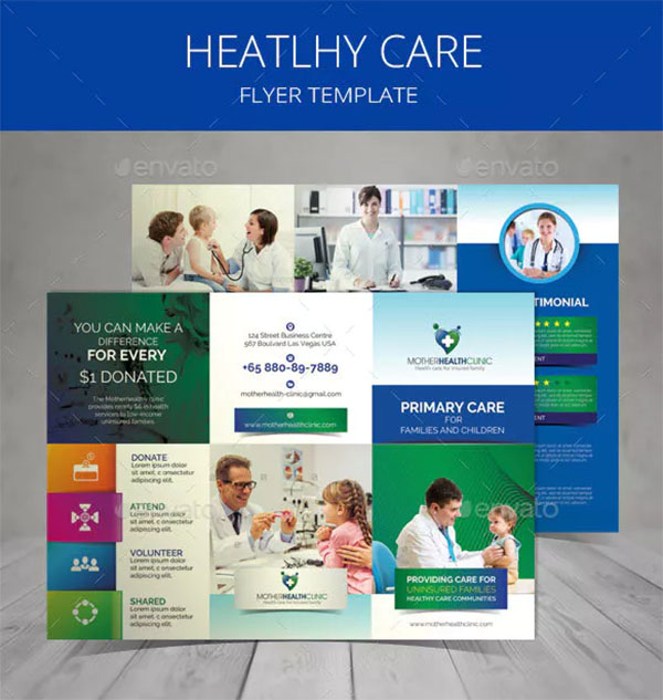 39 Healthcare Brochure Templates Free PSD Word InDesign Ai Downloads