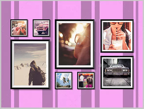 88+ Photo Frame Mockup Templates - Free, Premium PSD Vector Formats