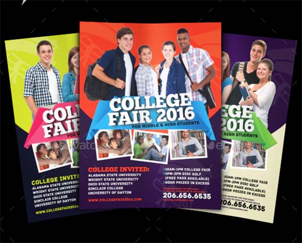 16+ College Fair Flyer Templates - Free & Premium PSD Vector Download