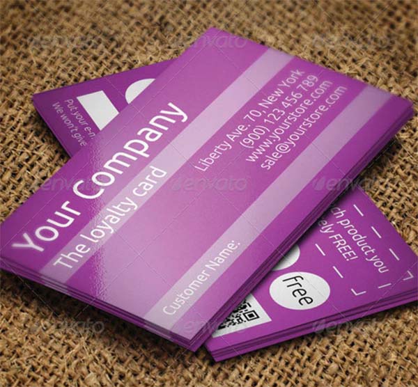 47 Loyalty Card Templates Free Premium PSD Word Ai InDesign