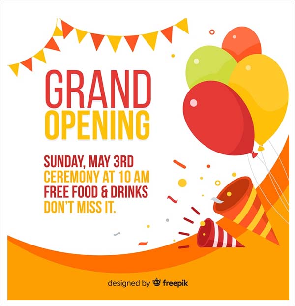 27 Free Grand Opening Flyer Templates Free Photoshop Ai Downloads